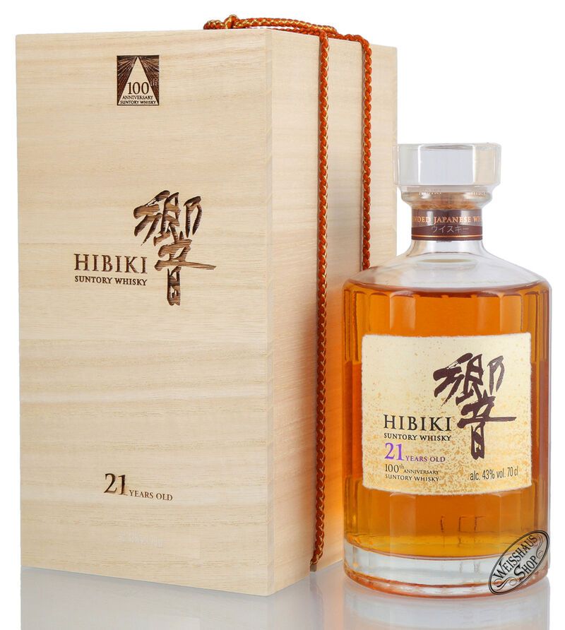 Hibiki 21 YO 100th Anniversary Whisky 43% vol. 0,70l | Weisshaus Shop