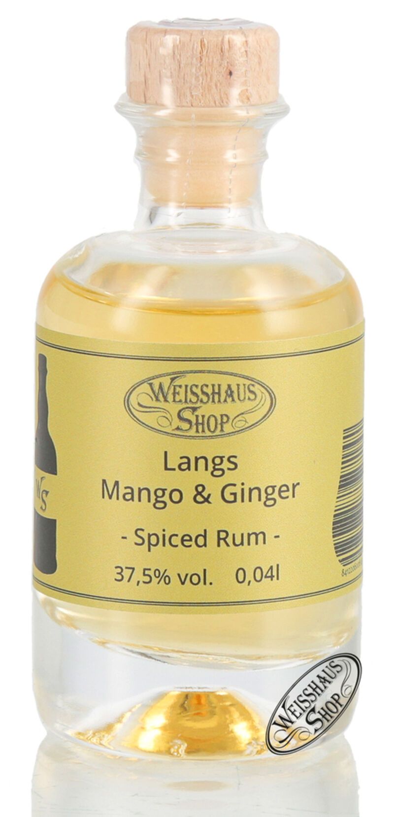 Langs Mango & Ginger Spiced Rum 37,5% vol. 0,04l Weisshaus Sample ...