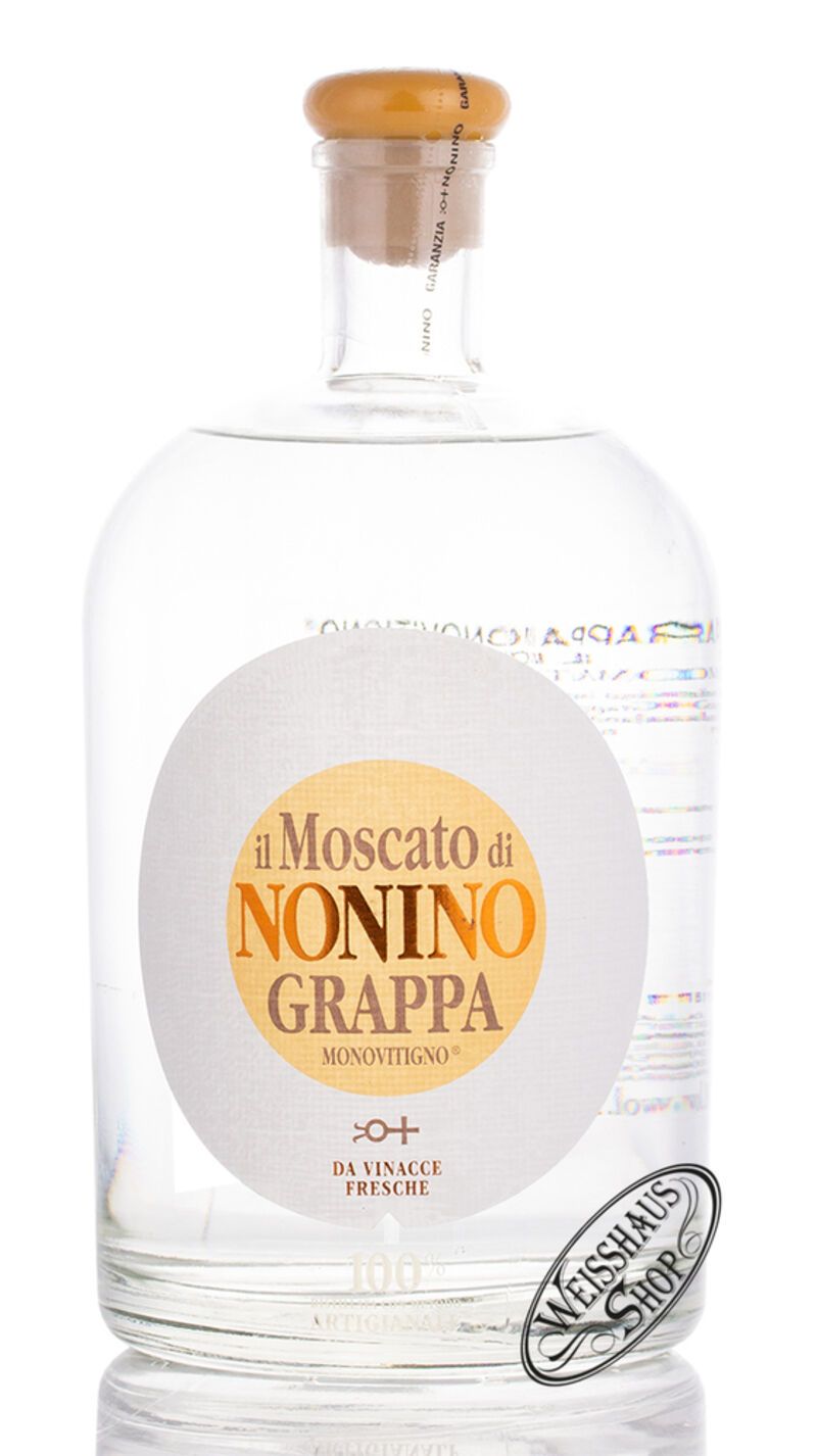 Nonino Grappa Il Moscato Monovitigno 41% vol. 2,0l Magnum | Weisshaus Shop